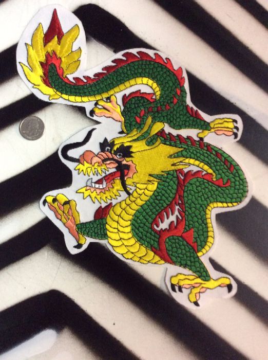 CHINESE STYLE DRAGON BACK PATCH - LARGE » Boardwalk Vintage