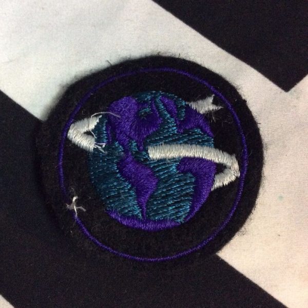 Patch – Military – Snake Wrapped Around Globe | Boardwalk Vintage