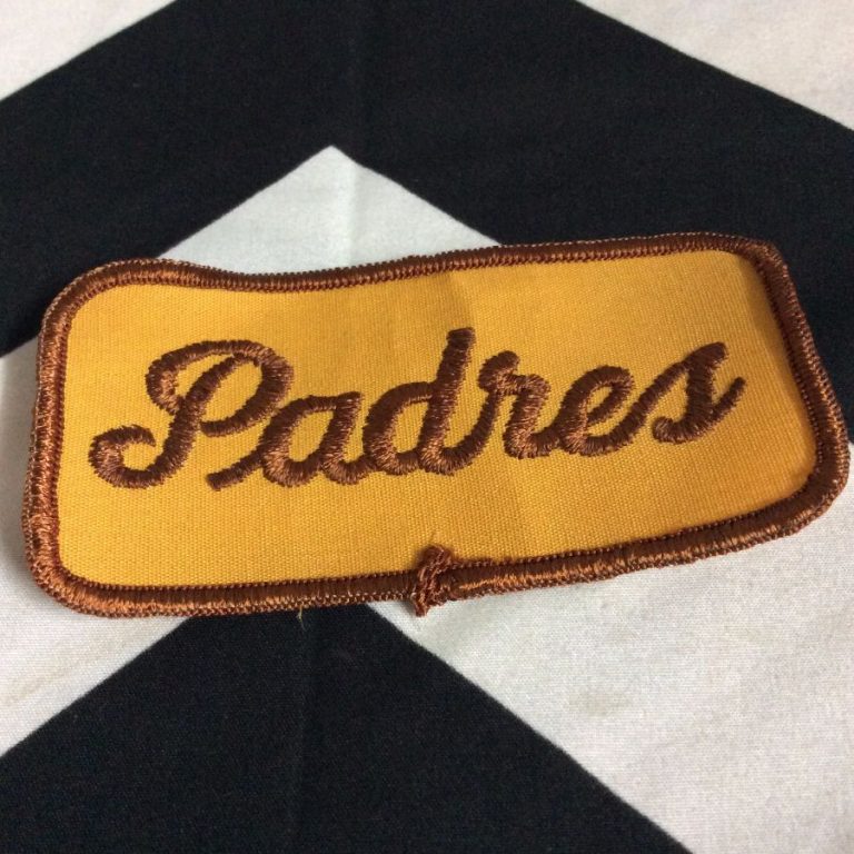 San Diego Padres Embroidered Patch | Boardwalk Vintage