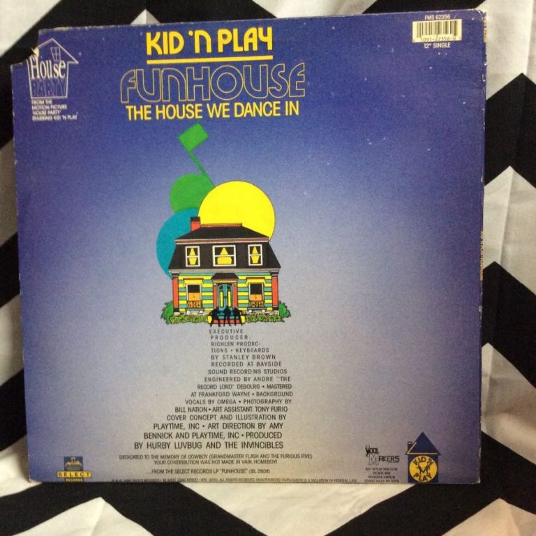 Vinyl Record Kid N Play – Funhouse (house Party) Single | Boardwalk Vintage