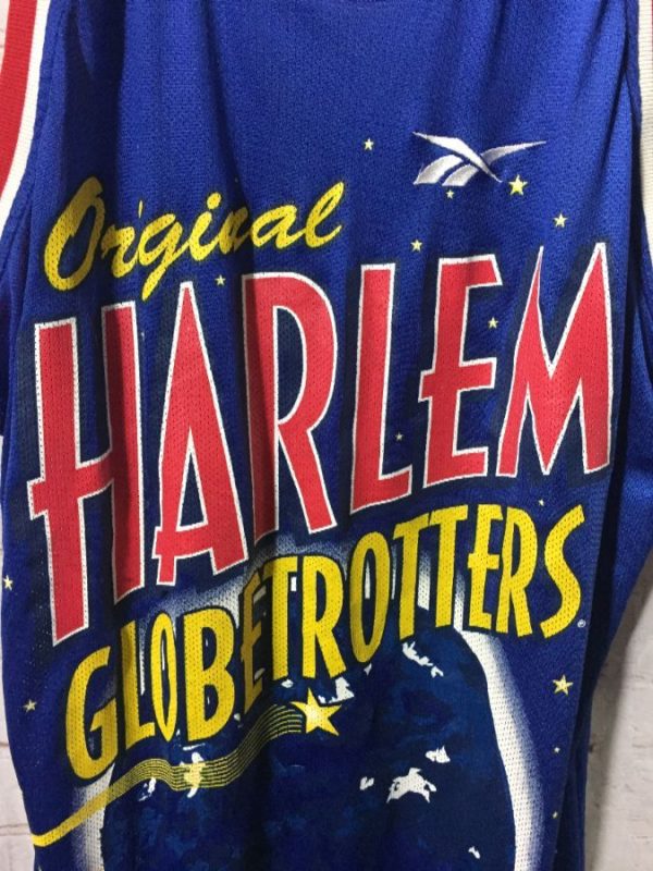 HARLEM GLOBETROTTERS BASKETBALL JERSEY » Boardwalk Vintage