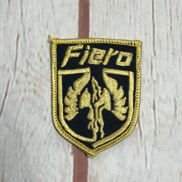 Vintage Pontiac Fiero Logo Emblem Patch | Boardwalk Vintage