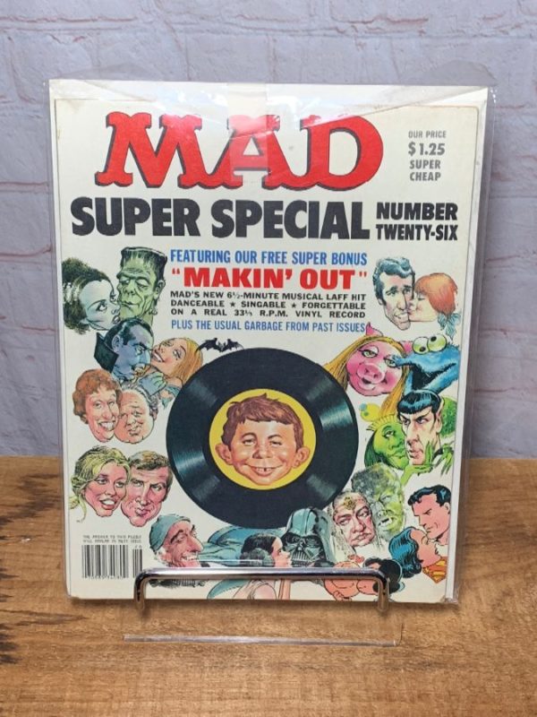 Mad Magazine Super Special Issue #26 W/ Bonus Flexi Record | Boardwalk ...