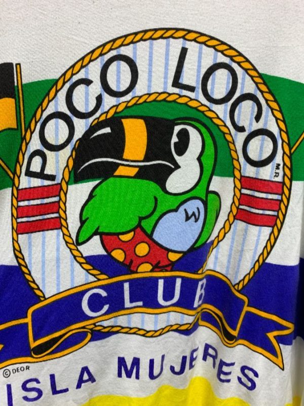 T-shirt Poco Loco Club Horizontal Stripes In Color-block Design ...