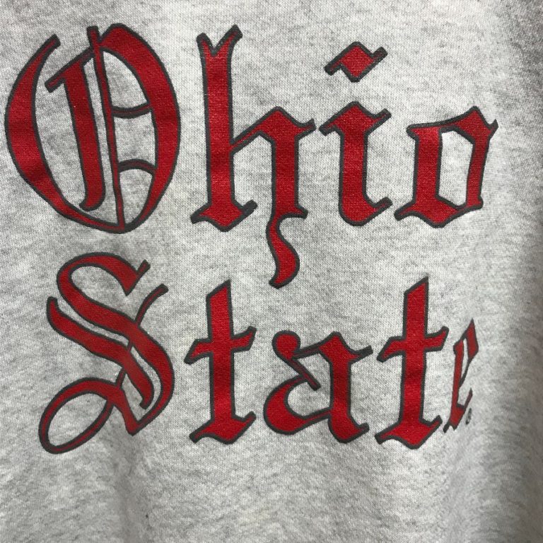 Ohio State Old English Style Writing Crewneck Sweatshirt – As Is ...