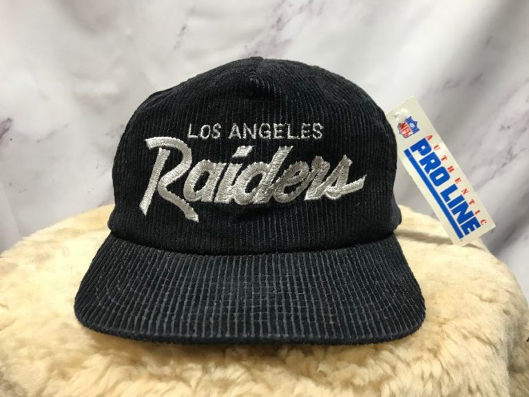 Los Angeles Raiders Nfl Corduroy Hat Deadstock | Boardwalk Vintage