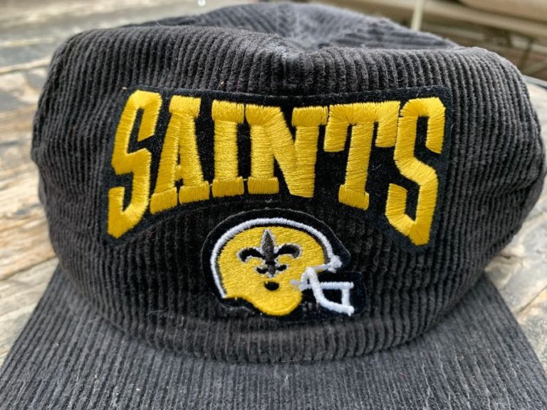 Retro Nfl New Orleans Saints Corduroy Snapback Hat | Boardwalk Vintage