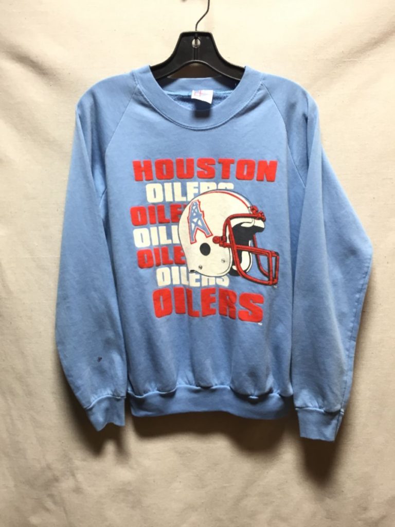 Vintage Houston Oilers Football Crewneck Sweatshirt | Boardwalk Vintage