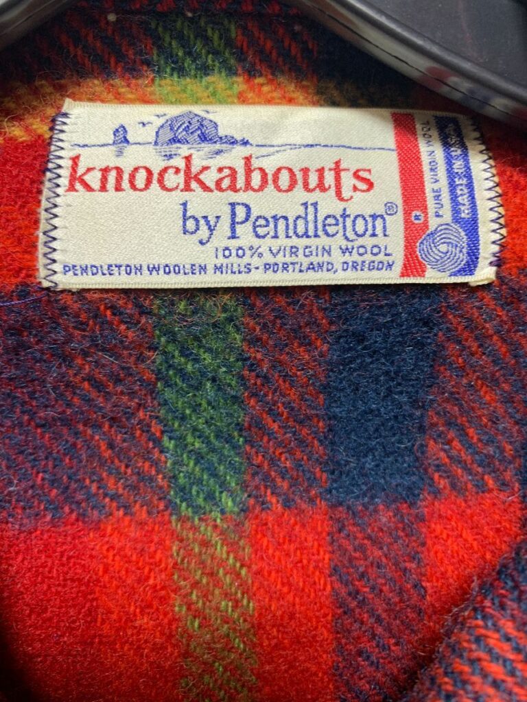 Classic Pendleton Heavyweight Plaid Virgin Wool Jacket | Boardwalk Vintage