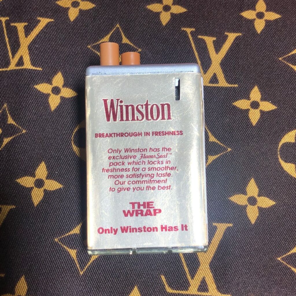 Winston Lighter | Cigarette Pack Style | Boardwalk Vintage