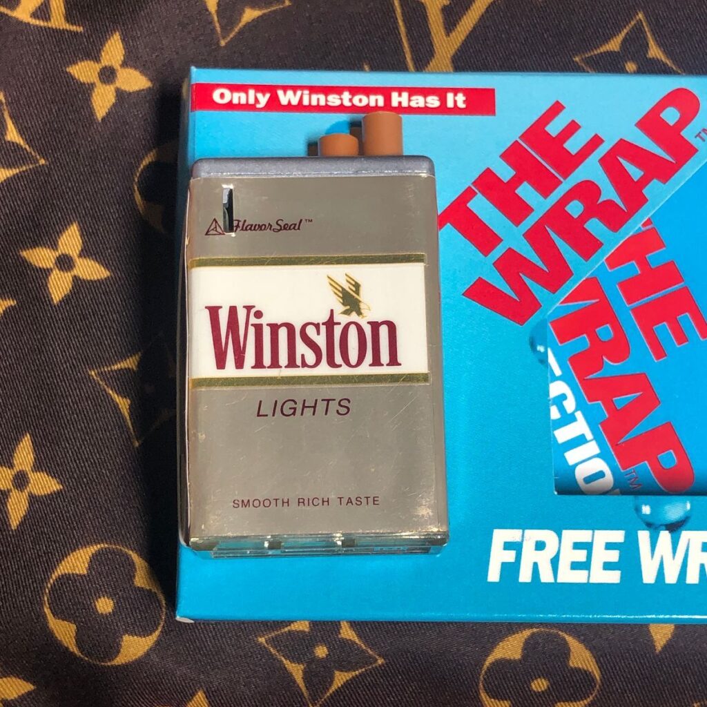 Winston Lighter | Cigarette Pack Style | Boardwalk Vintage