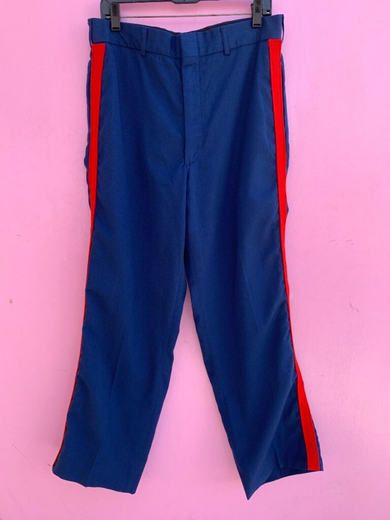 Usmc Marine Corps Dress Blues Trousers Pants Blood Stripe Dscp ...