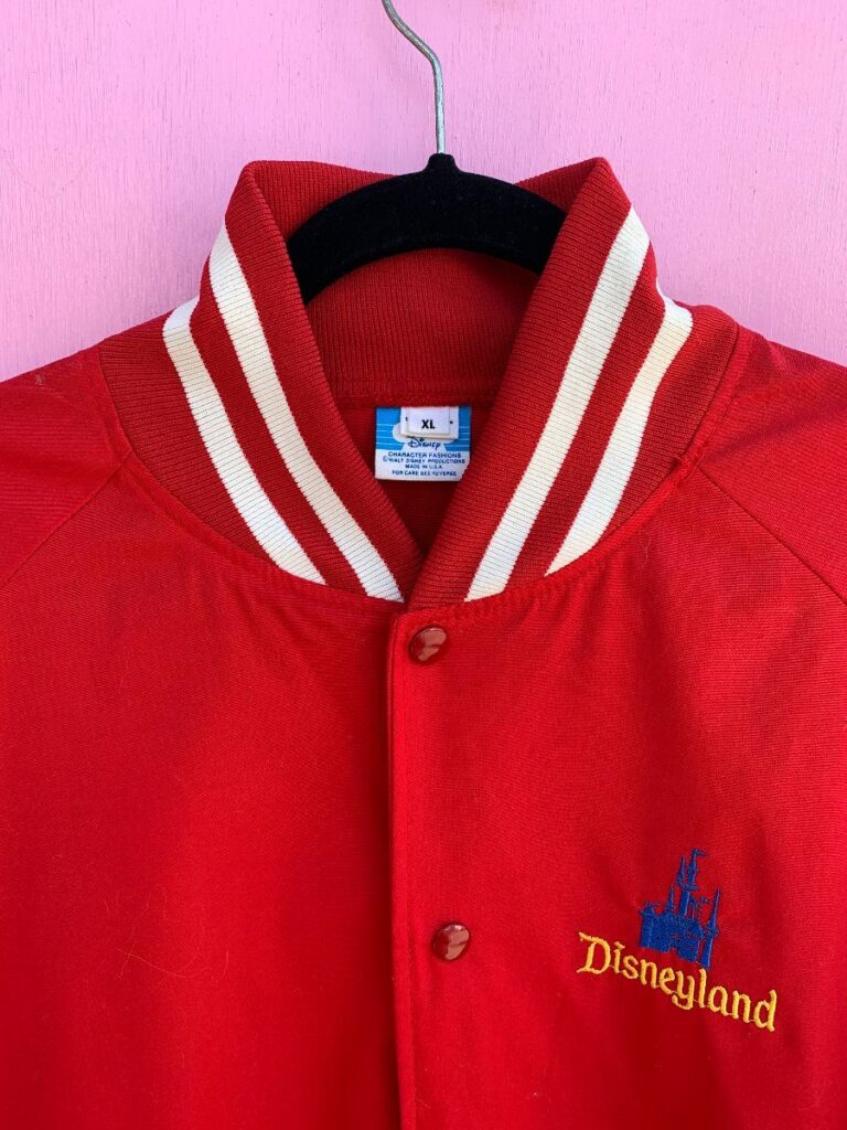 Disneyland Bomber Jacket W/ Disney Castle Logo Embroidery | Boardwalk ...
