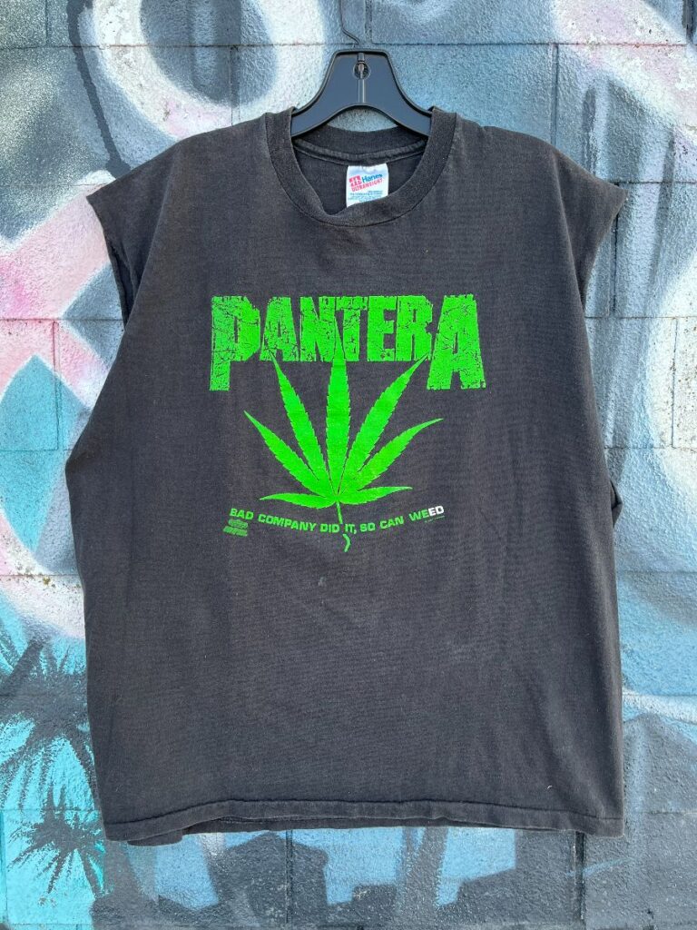 Pantera Weed Bad Company Did It So Can Weed Graphic Sleeveless T-shirt ...