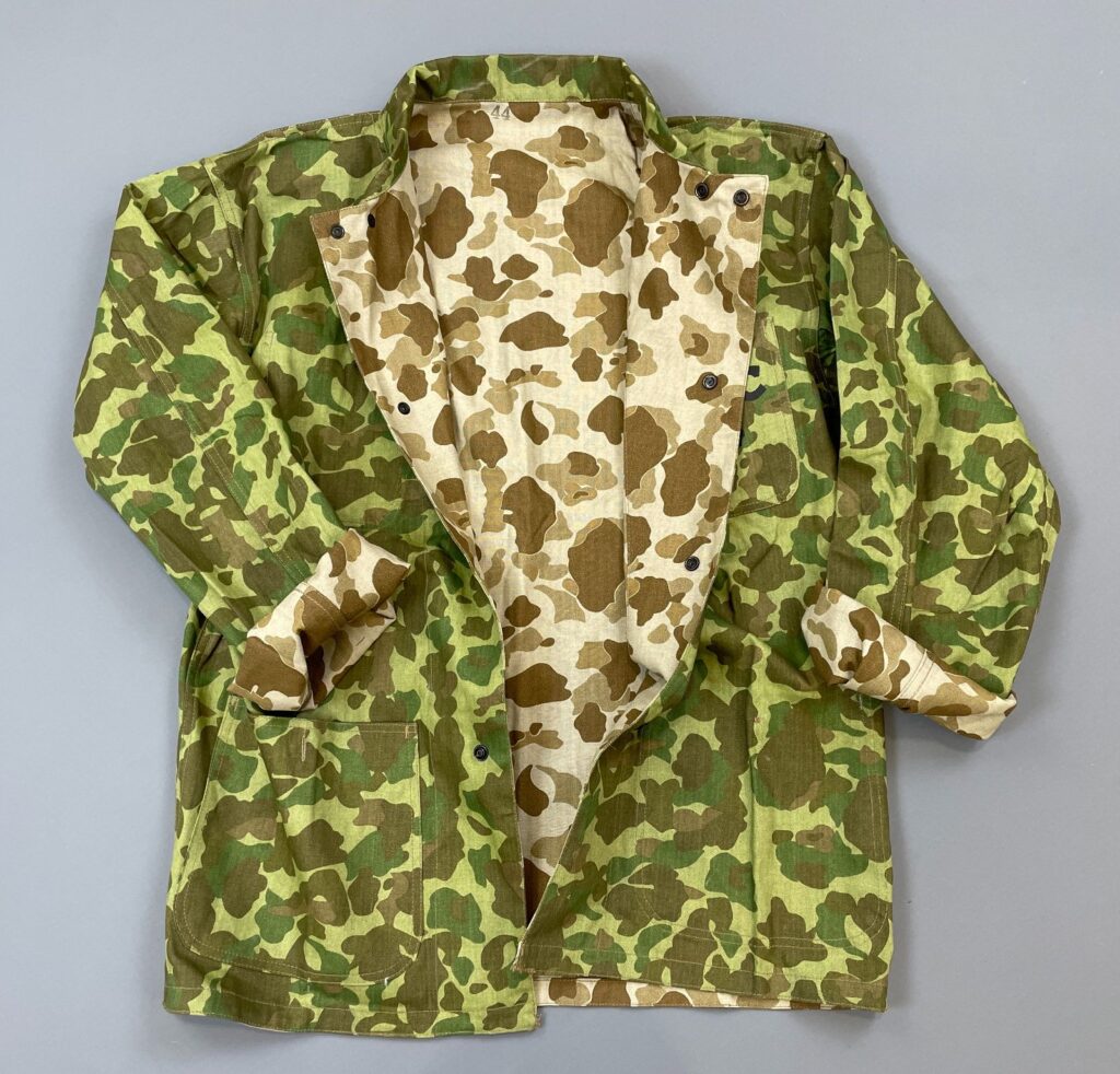 Deadstock Reversible Duck Camo Herringbone Usmc Military Jacket ...